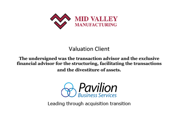 Transactions - Pavilion Business Services
